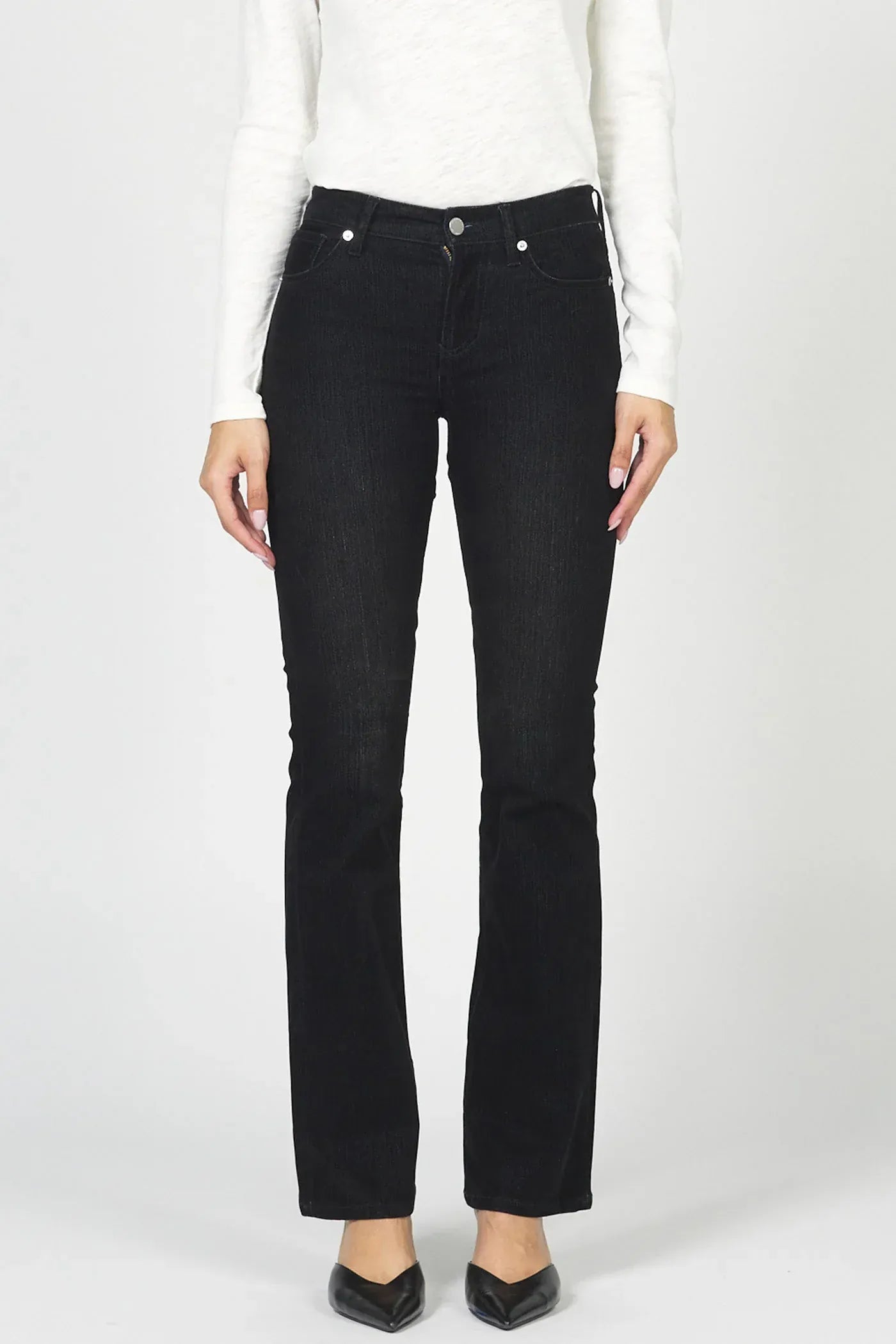 Jaxtyn Bootcut Jean – Teal Poppy