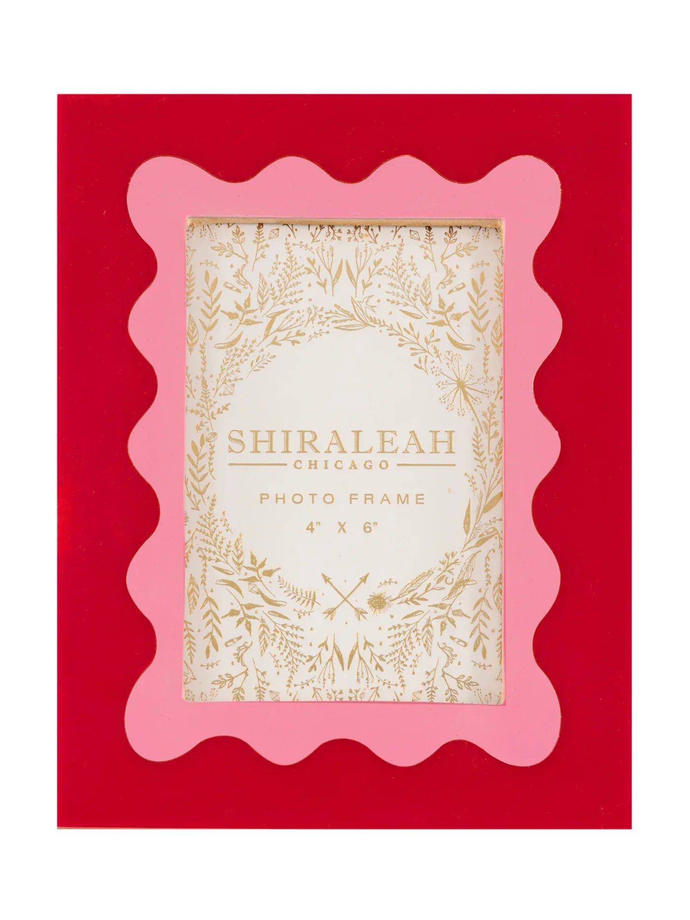 Viva Wave 4" x 6" Picture Frame – Teal Poppy